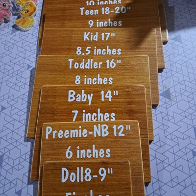 Bow Boards Full Set of Seven Sizes - Etsy