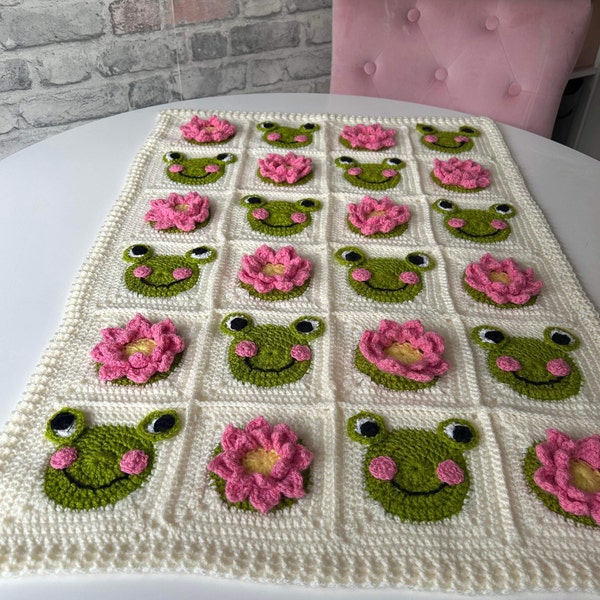 CROCHET PATTERN ‘loopy Lily’ Granny Square Instant Download Crochet ...