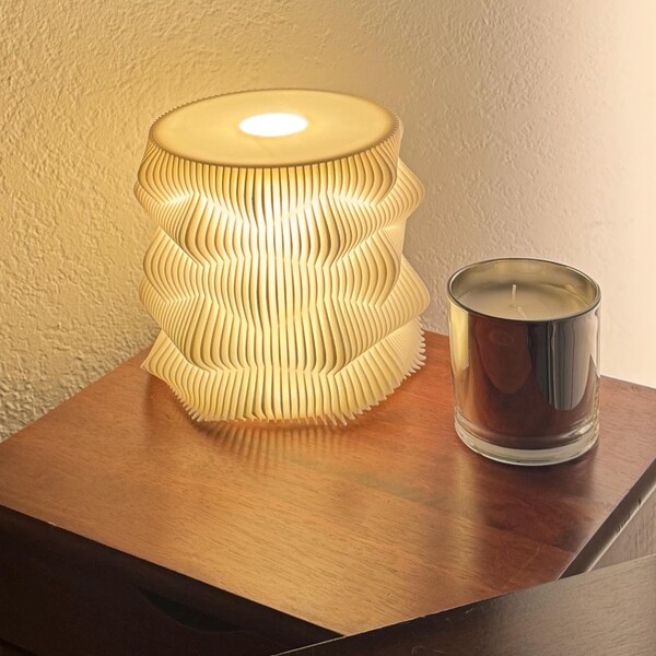 Sci-fi Wasabi Custom Table Lamp With Dimming Warm Edison Bulb Modlamp ...