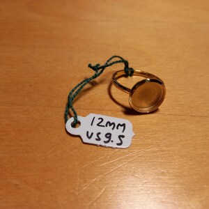 Rose Gold Plated Over 925 Sterling Silver Rectangle Shape Ring | Etsy