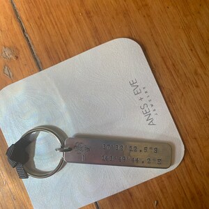 Double Sided First Home Keychain, Home Sweet Home, House Warming Gift ...