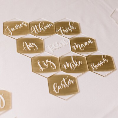 Acrylic Table Sign With Stand Bar Sign, Wedding Sign, Event Signs - Etsy