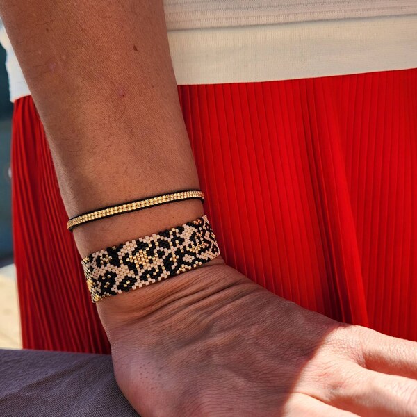 Walpier Buttero Burro Black Ghost Wax Leather Panels - Etsy