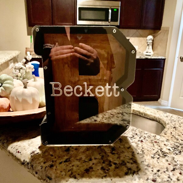 Engraved Coin Bank, Personalized Piggy Bank, Wooden Coin Bank, Kids ...