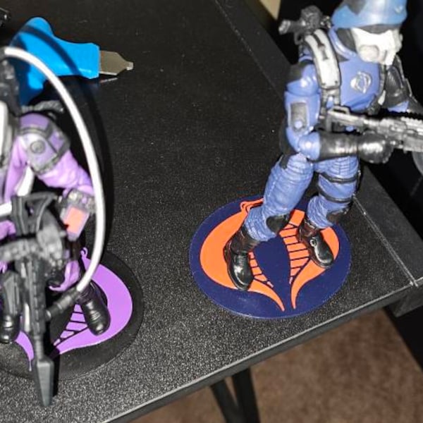 G.I. Joe Classified Compatible Figure Stands - GI Joe and Cobra Highly ...