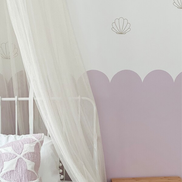 Seashell Wall Decals / Ocean Bedroom /beach Stickers / Modern Nursery ...