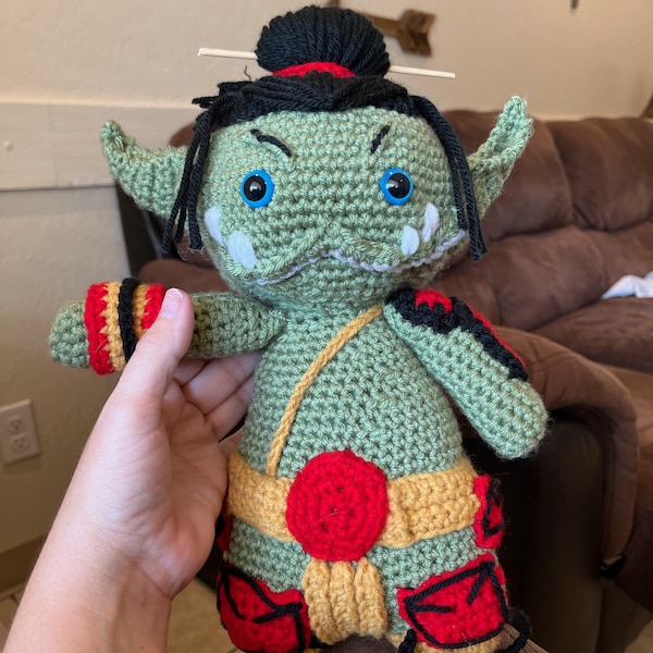 Amigurumi Orc Bundle Crochet Pattern PDF – Handmade Fantasy Doll ...