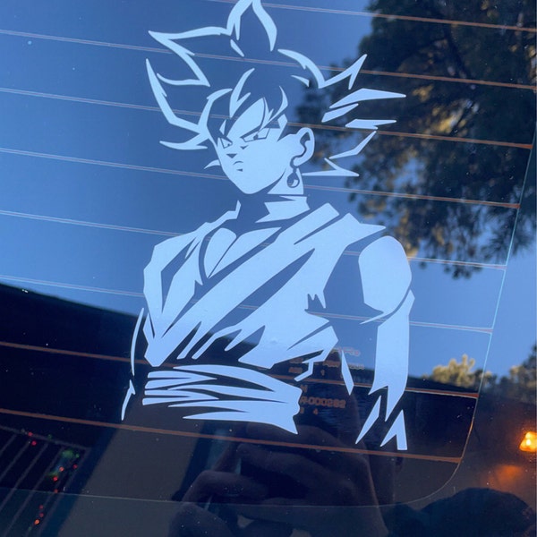 Vinyl Decal Goku Black Stare - Etsy