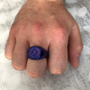 Anodized Yellow Fear Ring - Etsy