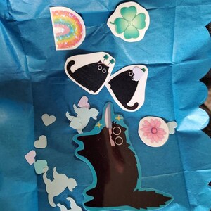 Summer Cat Sticker Bundle / Sticker Pack / Hydroflask Stickers | Etsy