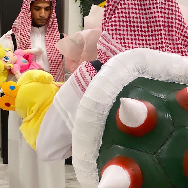 Bowser / Bowsette Shell Foam Template - Etsy