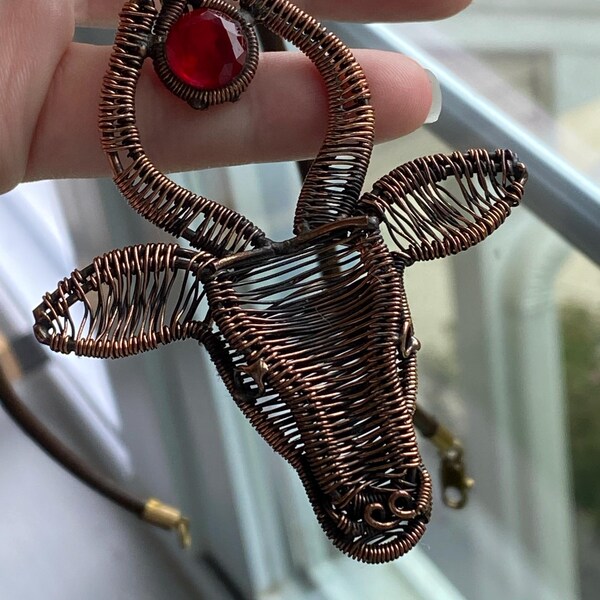 Labradorite Bracelet Copper Wire Wrapped Bracelet Adjustable Chain ...