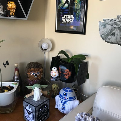 Nintendo Mario Video Game Handmade Plastic Canvas Tissue Box Cover Home ...