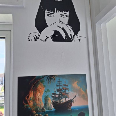 The Crow Wall Decal Movie Vinyl Sticker Theater Wall Sign Film Cinema ...