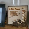 The Little Prince Wood Frame No.1 Prince / Wood Engraved Frame / the ...