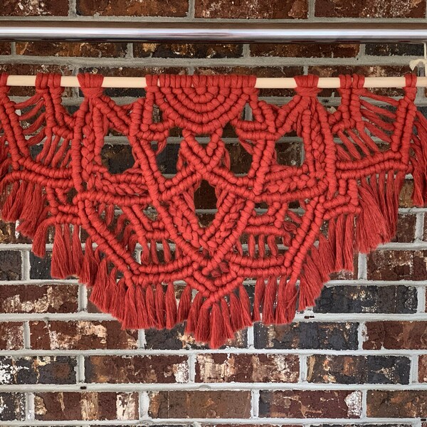 Large Half Mandala Macrame Pdf Wall Hanging Pattern AND Video Tutorial ...
