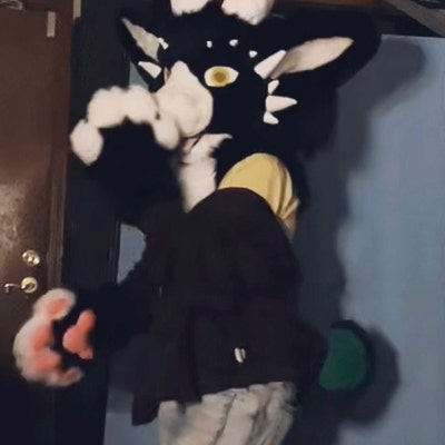 PDF Pattern Download Bluey Style Cosplay Cartoon Dog Fursuit Tail ...