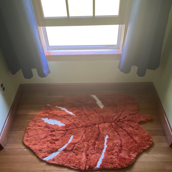 Mushroom Rug, Hand Tufted Mushroom Rug, Funny Nursery Rug, Mushroom ...