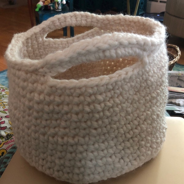 Chunky Baskets Crochet Pattern - Etsy