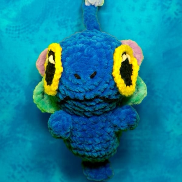 Padrão de crochê de peixe azul | Padrão de crochê amigurumi | Download ...