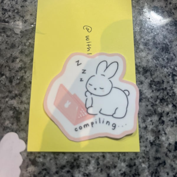 Tech Coding Compiling Programmer Waterproof Sticker | Hydroflask Laptop ...