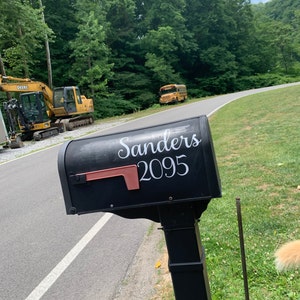 Mailbox Decals, Mailbox Decal, Mailbox Vinyl Decals, Mailbox Makeovers ...