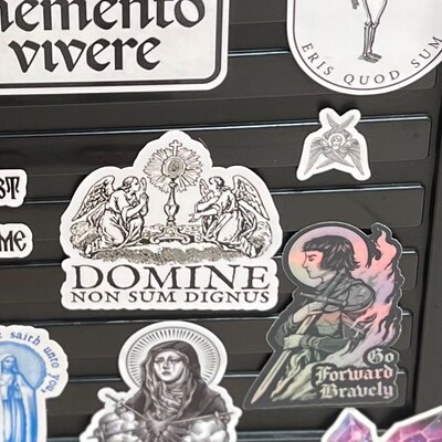 Ecce Agnus Dei Sticker Behold the Lamb of God José Campeche Latin ...