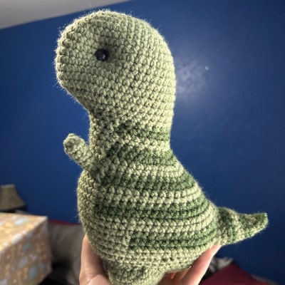 Crochet Pattern: Timothy the T-rex - Etsy