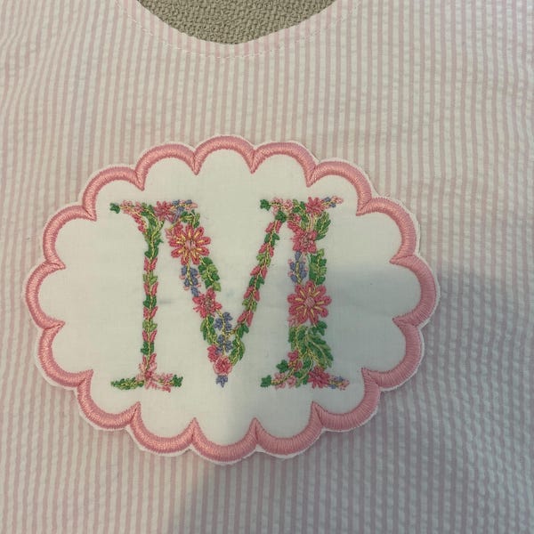 A to Z Floral Font Embroidery, Flower Alphabets Machine Embroidery ...