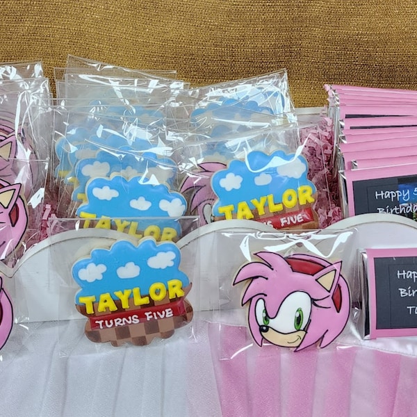 Sonic the Hedgehog Inspired Sugar Cookies - Etsy