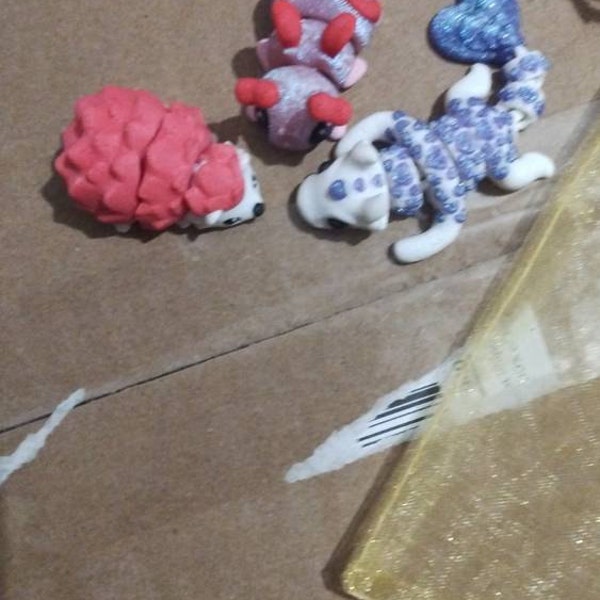 3D Printed Articulated Yeti Toy, Big Foot -flexi Abominable Snowman ...