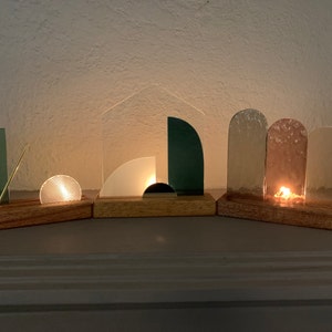 Geo Rock Shape Mirrors 4 Shapes Mirror Hanging Modern - Etsy