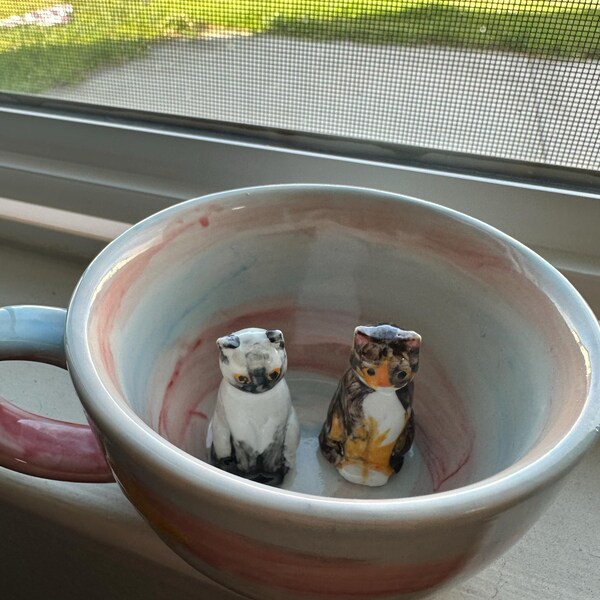 Cute Home Fire Demon Plant Pot Handmade Ceramic,unique Christmas Gifts ...