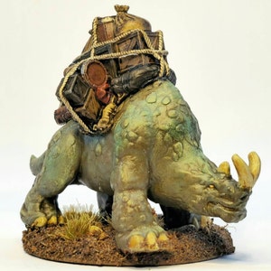 Dwarven Goats Unpainted Miniature - Etsy