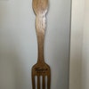 Kitchen Decor, Big Wall Fork, Large Wooden Fork Decorative, Country ...