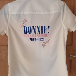 School Leavers Shirt , Clueless , Many Colours Available , Personalised ...