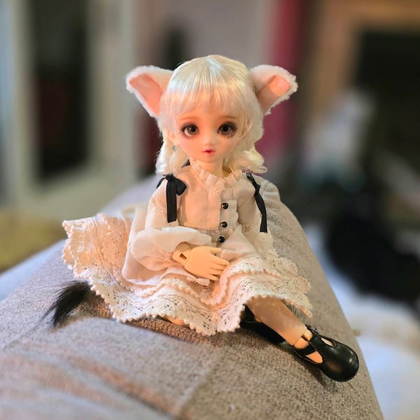 Vintage 5 Piece Doll Clothes 1/3 BJD Doll Suit Outfit for SD17 ID72 ...