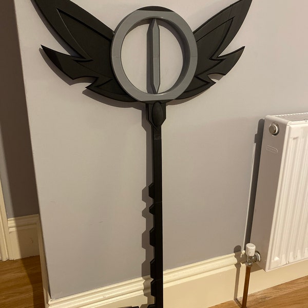 Lucifer Morningstar's Keyblade Hazbin Hotel Cosplay - Etsy