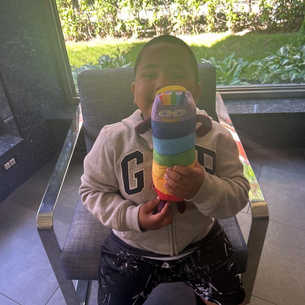 Cartoon Number Plushes, Educational Doll Toys, Math Plush, 1-10numbers ...