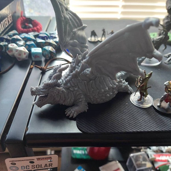 Themberchaud the Red Dragon Model for Dungeons and Dragons - Etsy