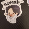 Yoongi Shibal DDAY Concert Vinyl Waterpoof Sticker | Suga Agustd ...
