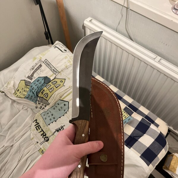 Handmade Custom Machete Knife Camping Knife With Sheath Hunting Gifts ...