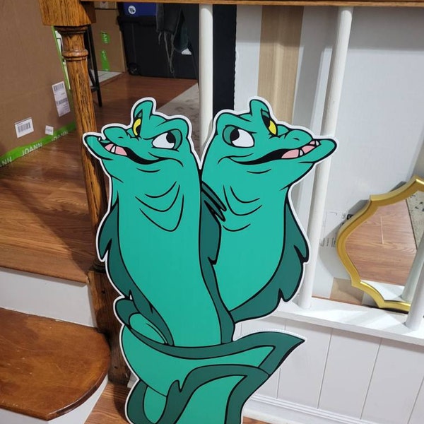 Ursula and Eels Cutout and Yard Sign - Etsy