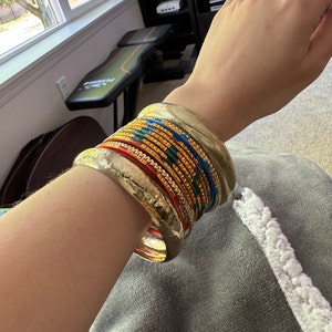 Traditional Glass Bangles / Half Dozen Bangles / Baby Shower ...