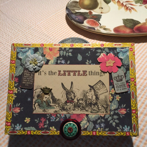 Fairie Dust /decoritive Box Jewelery Box Memory Box Little Girls Box ...