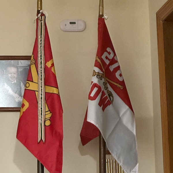 Custom Cavalry Guidon | Double Sided | 20"x27" | CAV | Free Shipping - Etsy