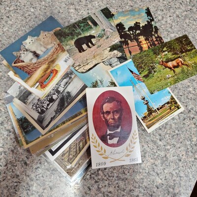 25 Antique and Vintage Postcards Random Lot From the 1920s - Etsy