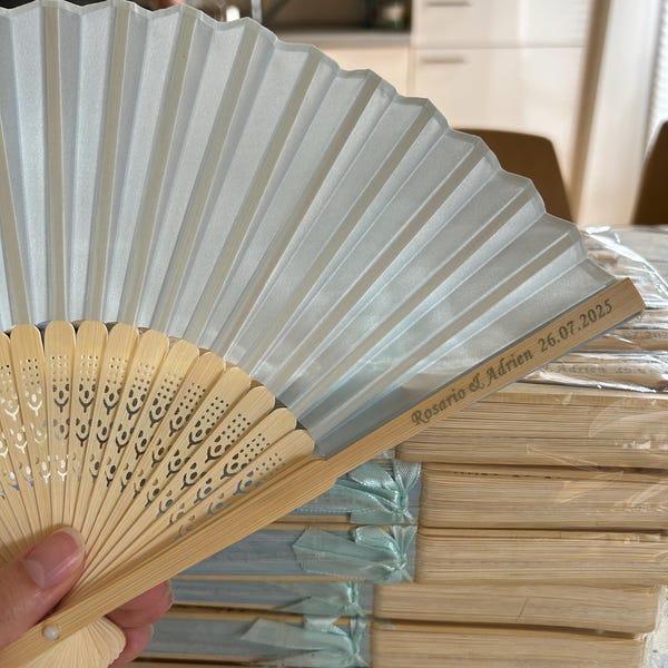 Wedding Fans, Hand Fan Wedding, Hand Fans Personalized,hand Fan Folding ...