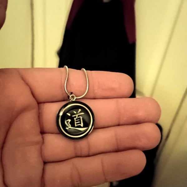 Personalized Tao Symbol Necklace, Dao, the Way, Path of Existence ...