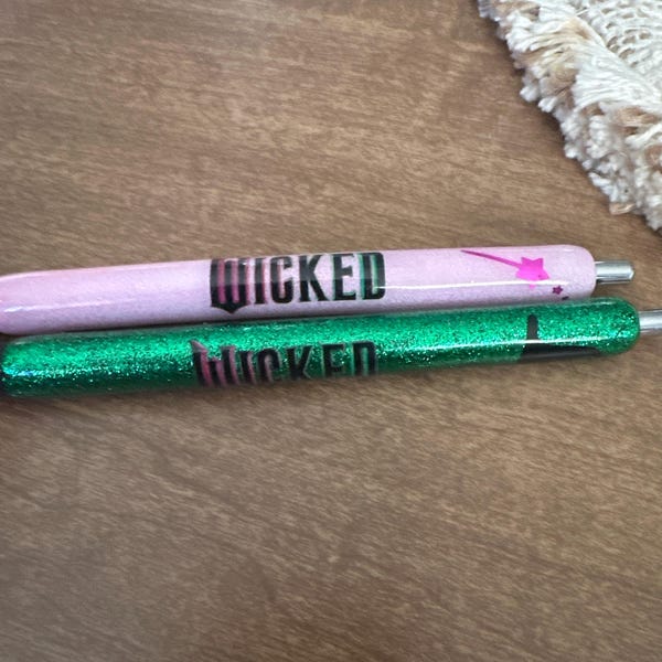 Witchy Glitter Pens Wicked Cute! | Wicked Gifts | Glitter Pens ...